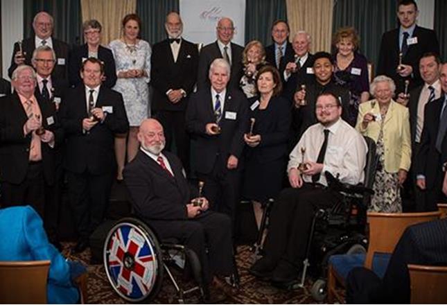 Volunteers honoured at the Torch Trophy Trust Awards 2016, presented by ...